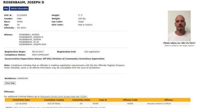 Joseph Rosenbaum Armed With Chain Just Prior To Shooting