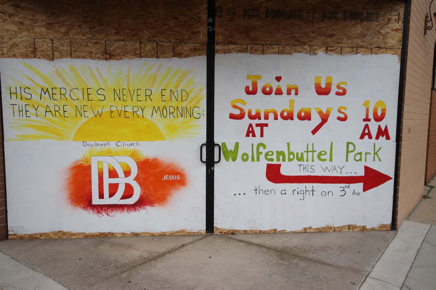 Kenosha Murals On Boarded Up Windows By Local Artists