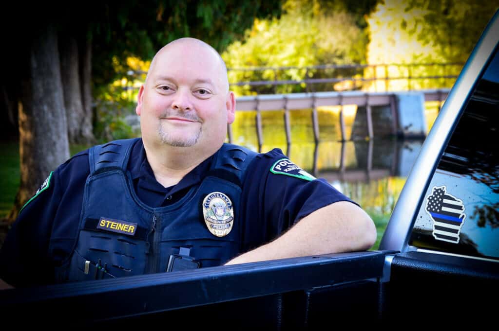 Kewaskum Police Officers Submit Their 'Senior Class Pictures'