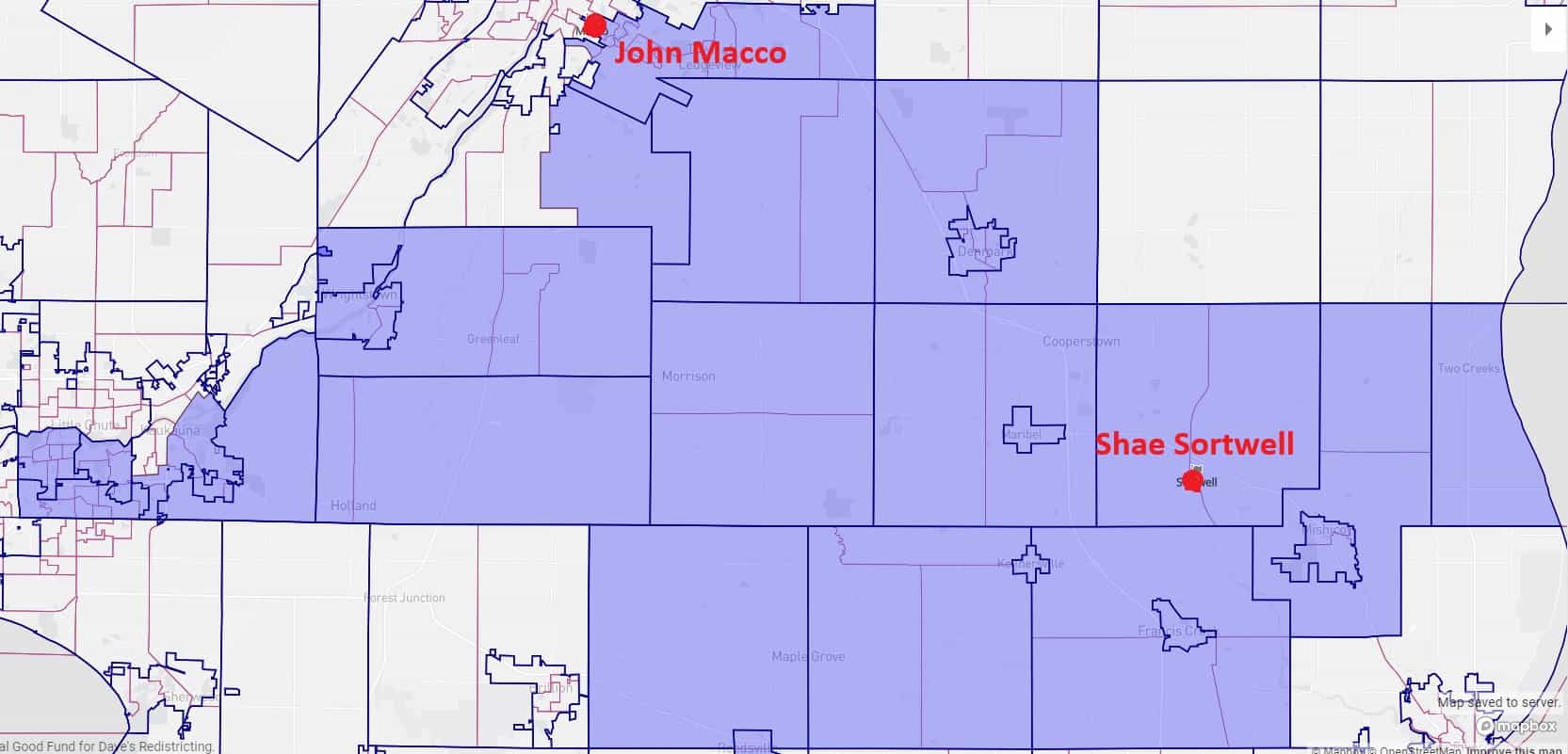 Reps Shae Sortwell & John Macco: Evers' Maps Pit 2 GOP Incumbents ...