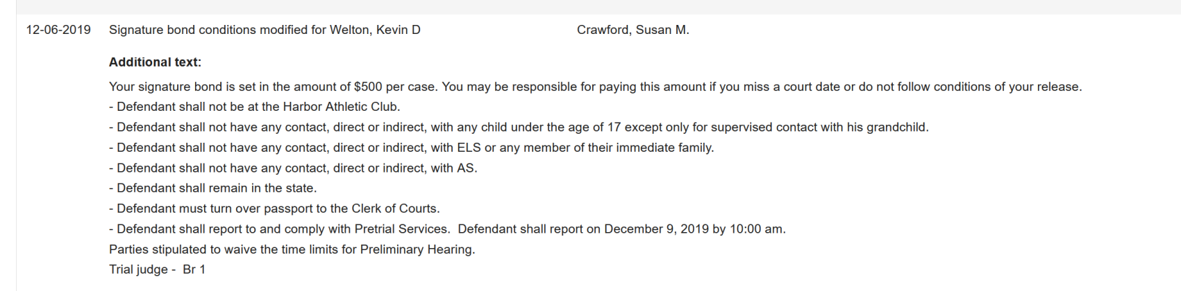 Judge Susan Crawford's Weak Sentence Led To Child Molester Kevin Welton ...